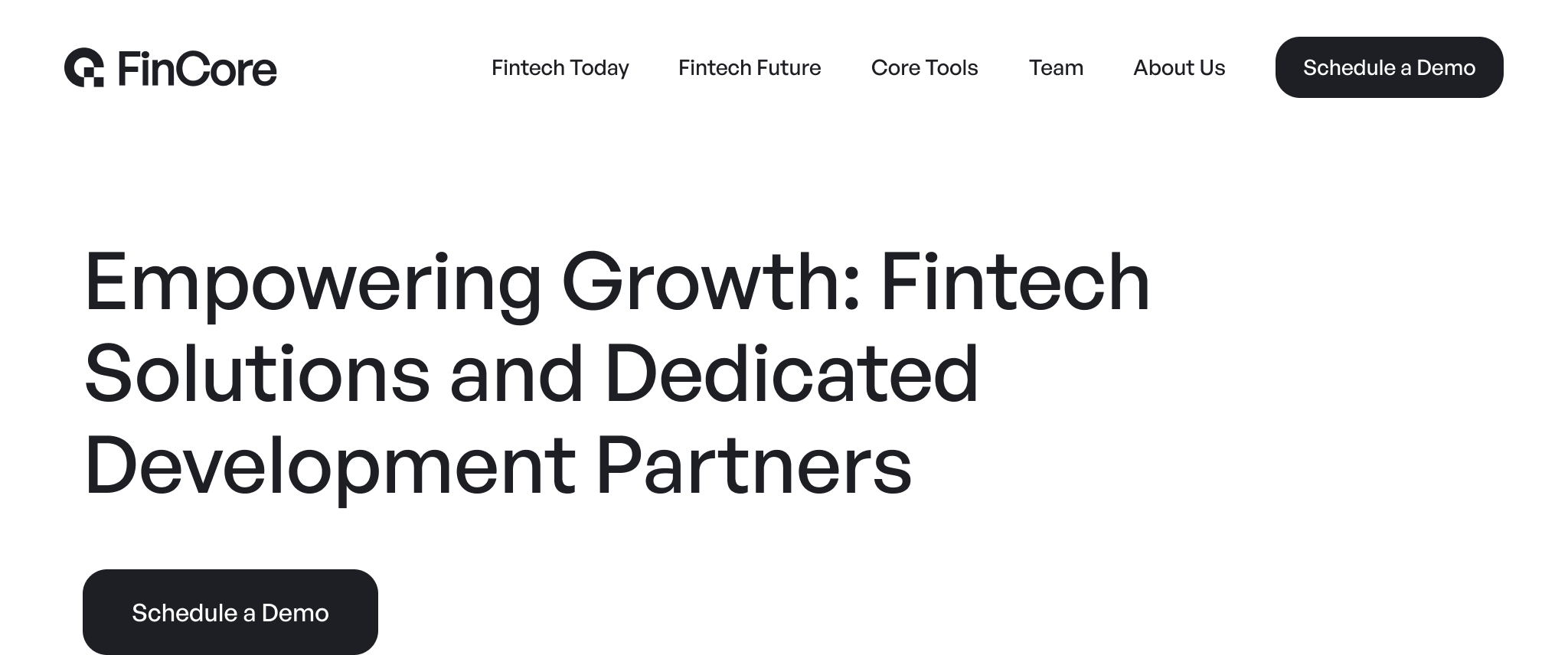FinCore - Trusted Fintech Solutions Provider